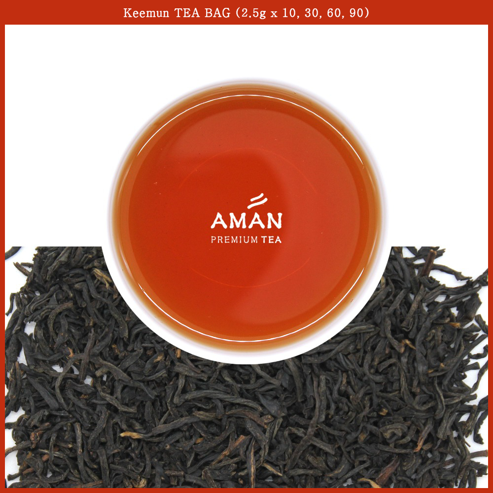 premium Keemun black Tea (2.5g x 10, 30, 60, 90) korean drink teabag ...