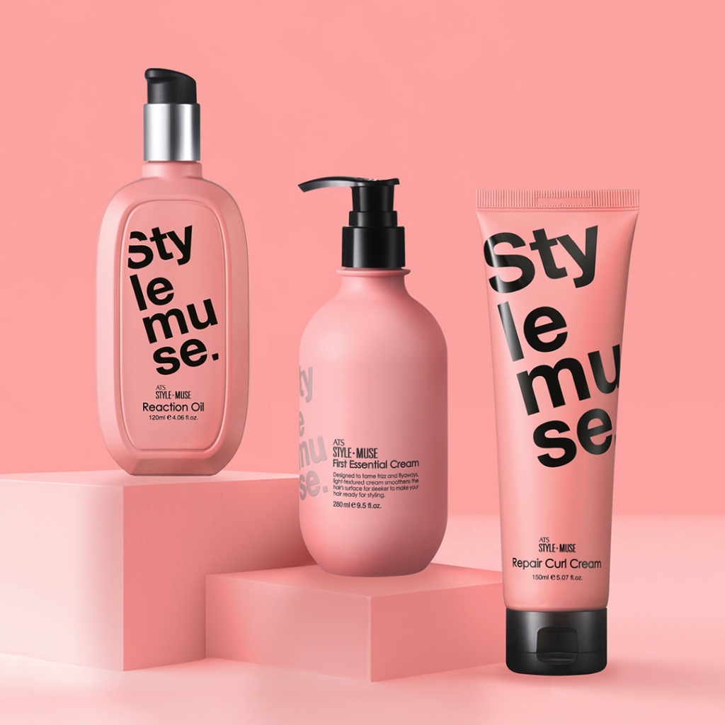 [ ATS ] STYLEMUSE Repair Curl Cream 150ml / Reaction Oil 120ml / Shine ...