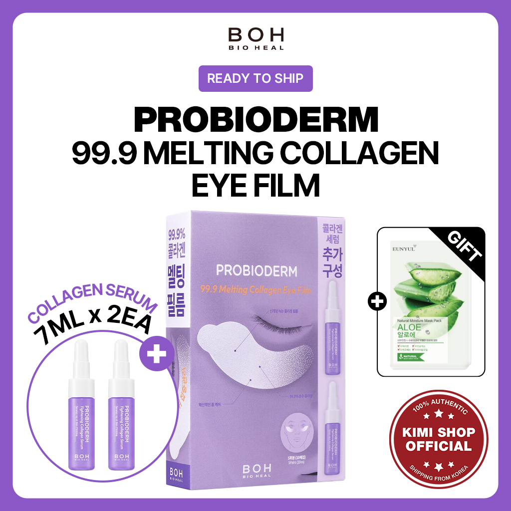 [BIO HEAL BOH] Probioderm 99.9 Melting Collagen Eye Film 5 Sheets ...