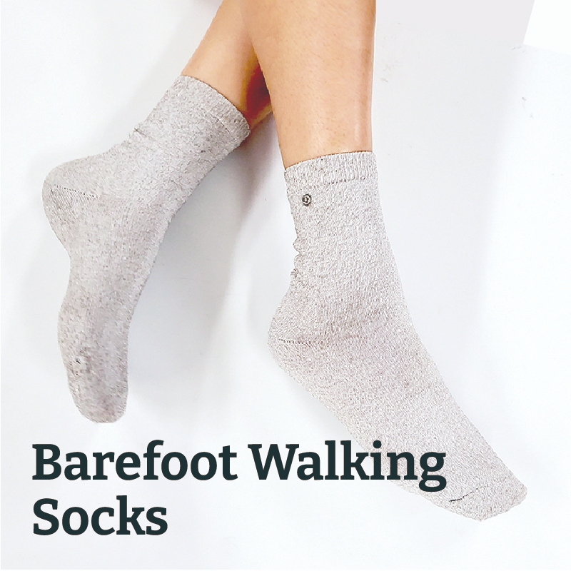 Barefoot Walking Socks Silver Fiber Socks Earthing Socks Grounding ...