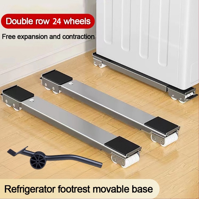Fridge Stand Washing Machine Base Furniture Mover Adjustable ...