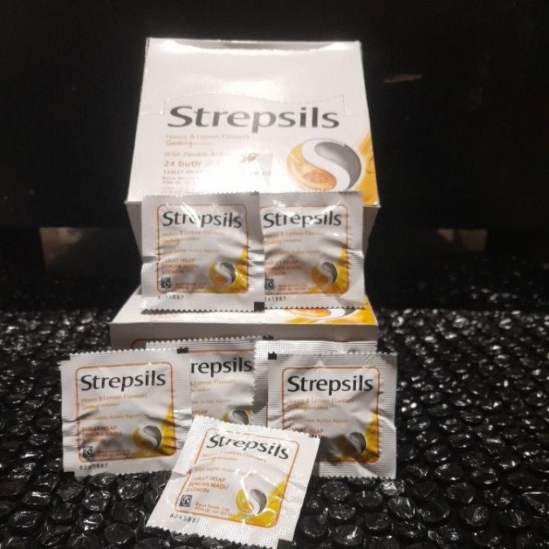 Strepsils candy 1 box contains 24 pieces 2,6g. | Shopee Malaysia