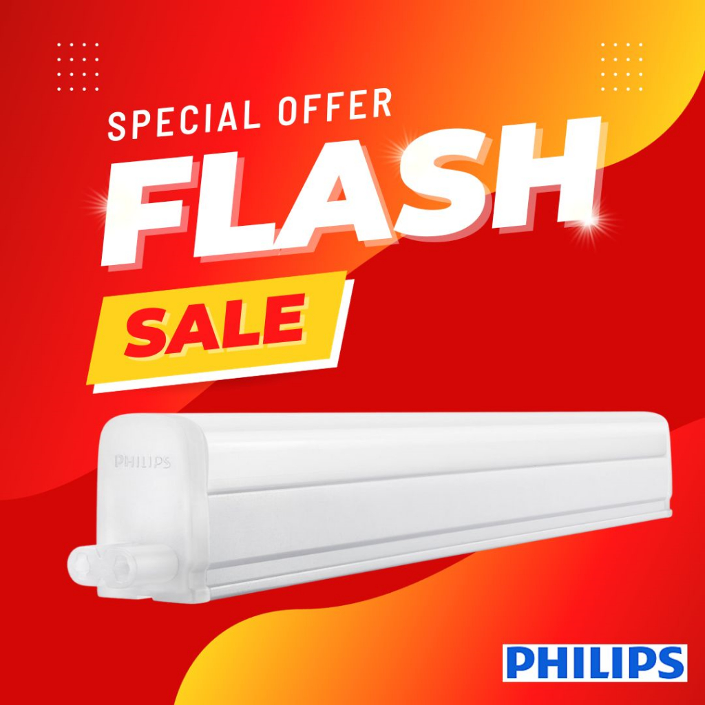 ! Philips Linea 1 FT T5 Wall Light (Cool Daylight / Warm White / Cool ...
