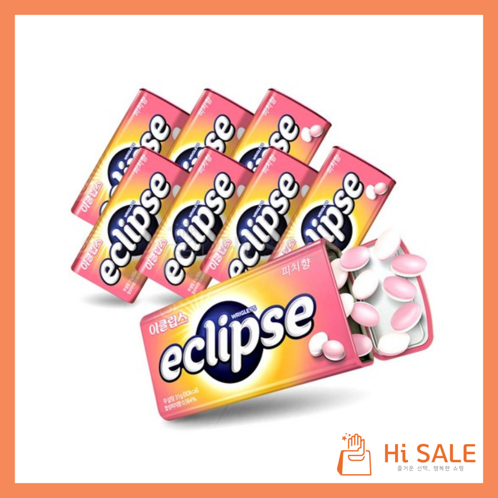 ECLIPSE Sugarfree Refreshing Candy 34g (Peach-flavored) | Shopee Malaysia