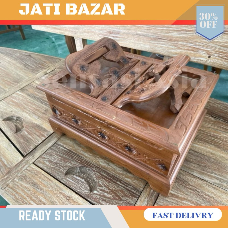 REHAL BOX KAYU JATI SOLID WOOD REHAL KAYU JATI INDONESIA | Shopee Malaysia