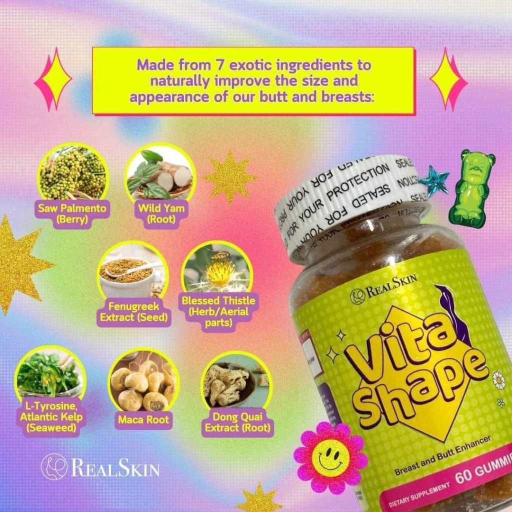 Vita Shape by Real Skin 60s gummies | Shopee Malaysia