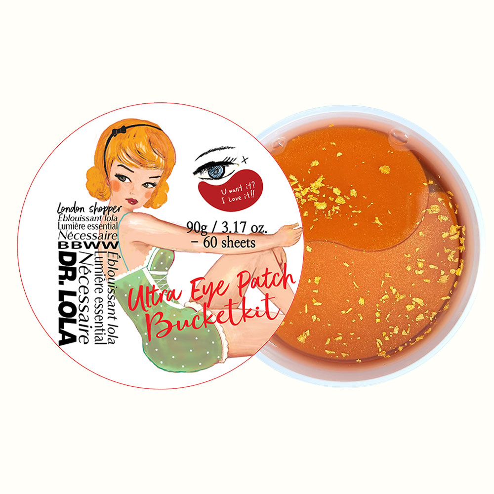 Dr.Lola Hydrogel Eye Patch Red Ginseng 24K Gold Eye Pad 60pdas ...