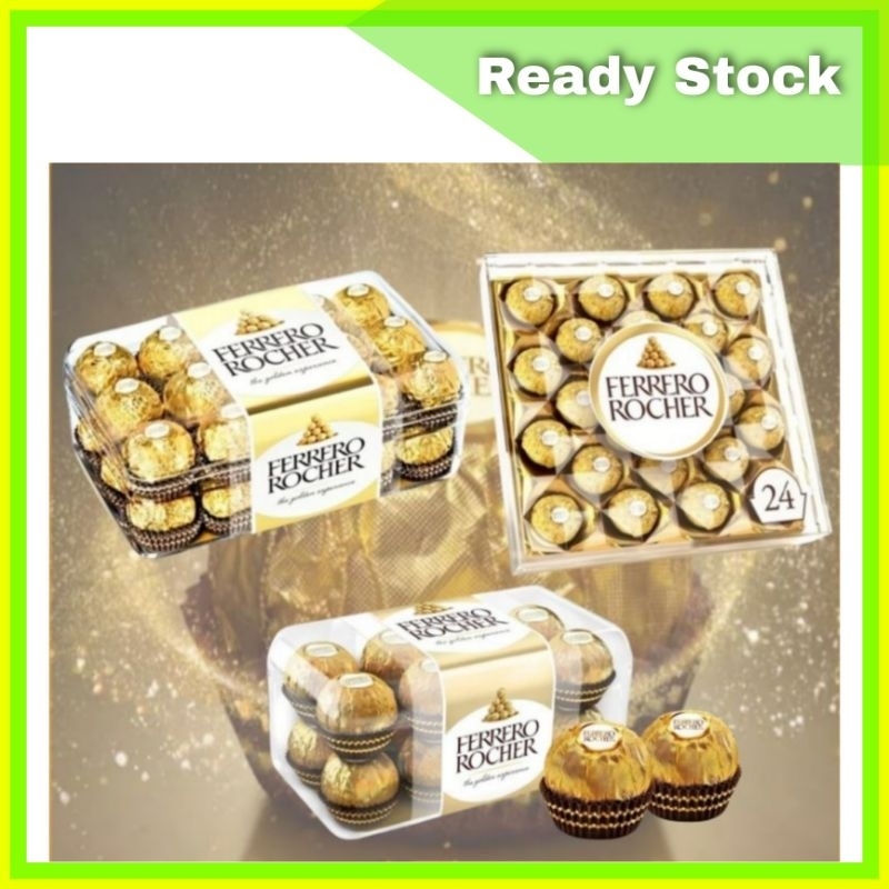 Ferrero Rocher chocolate 200g (16 pcs) / （24pcs) 玄 | Shopee Malaysia