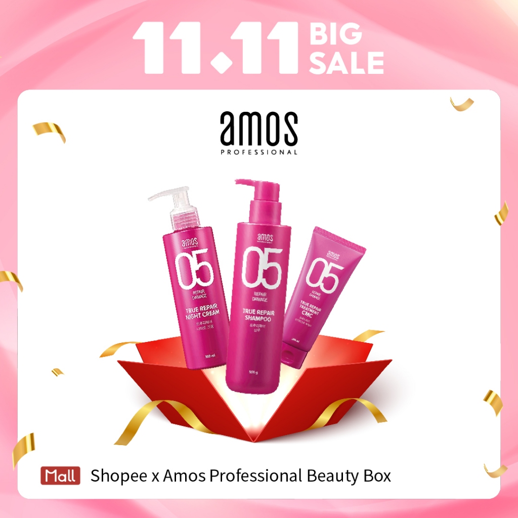 [Amos professional] 11.11 Brand box True repair damaged hair care ...