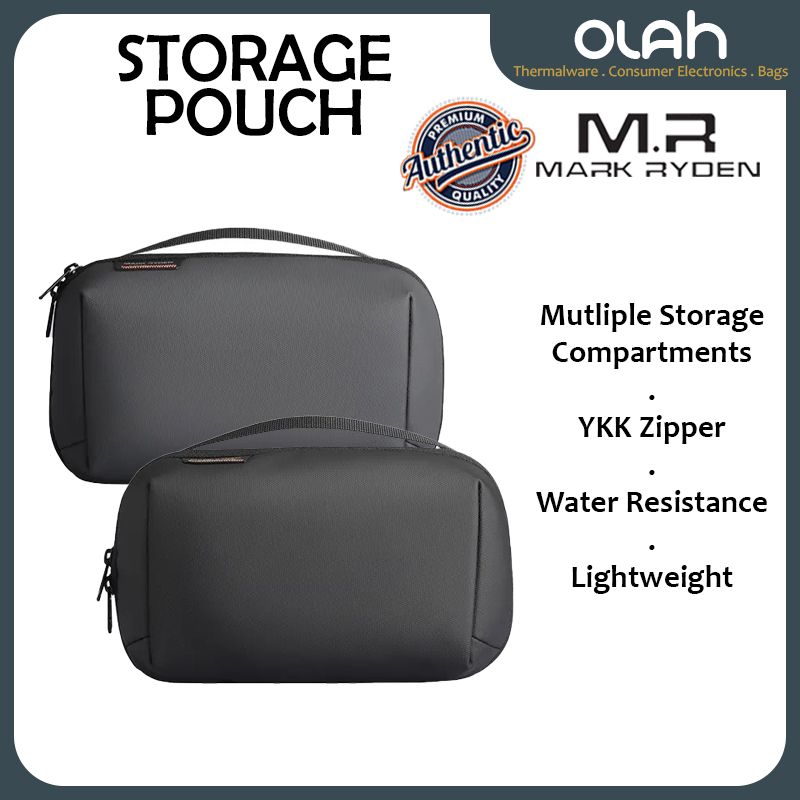 【MARK RYDEN】 Water Resistant Storage Pouch / Utility Pouch / Travel Pouch / Digital Pouch ...
