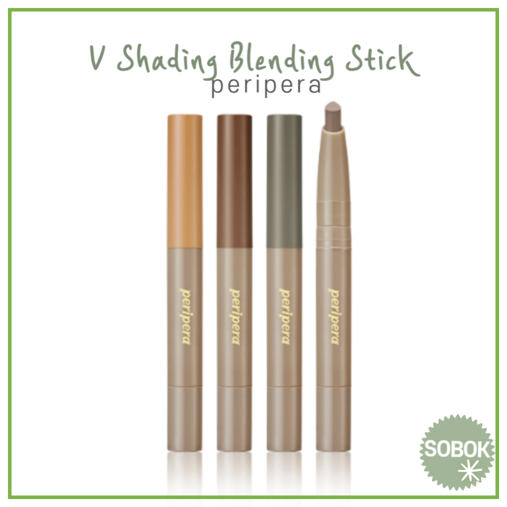 [peripera] V Shading Blending Stick 3 colors contour | Shopee Malaysia