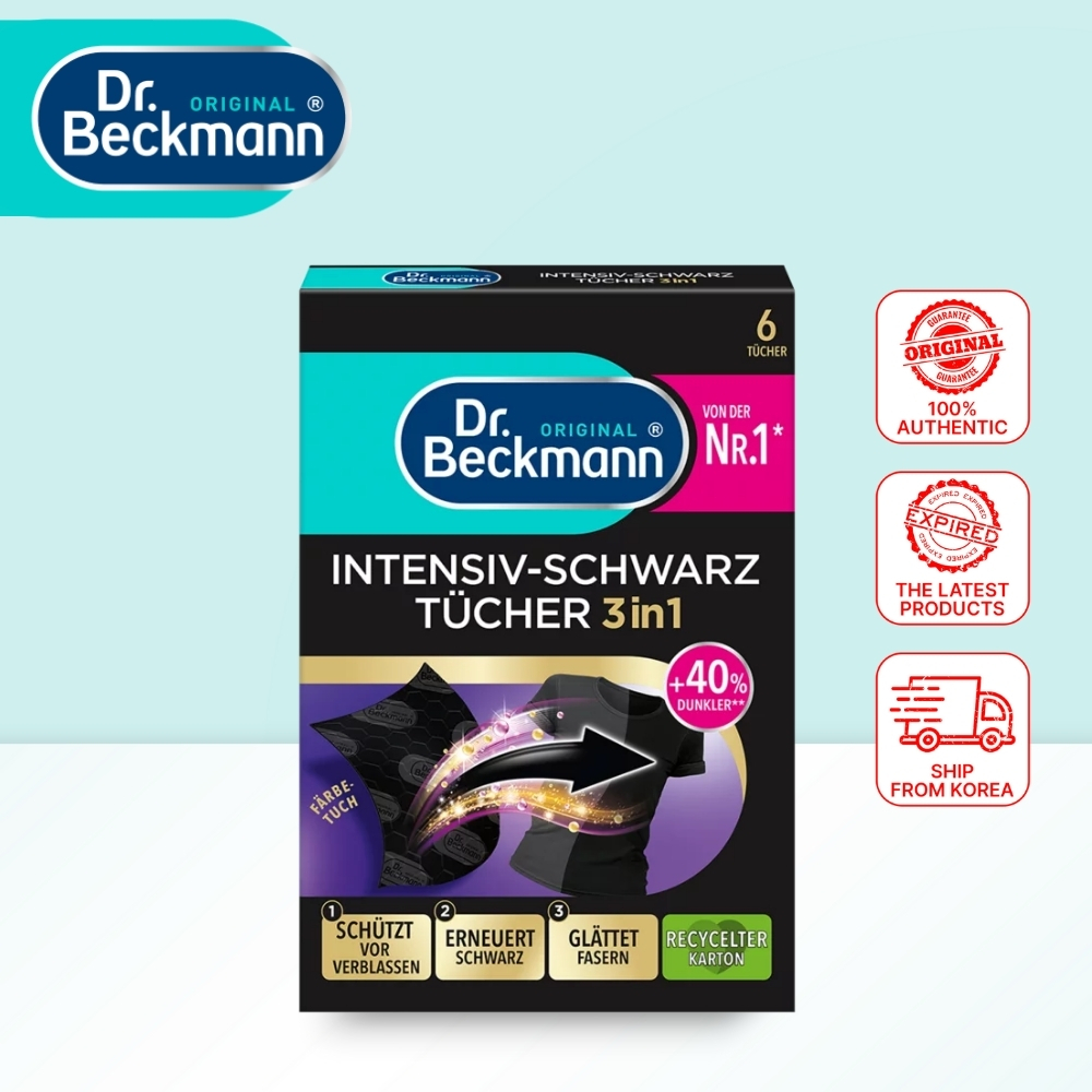 Dr Beckmann Black Color & Fiber Refresh 3in1 | Intensive Black Cloth ...