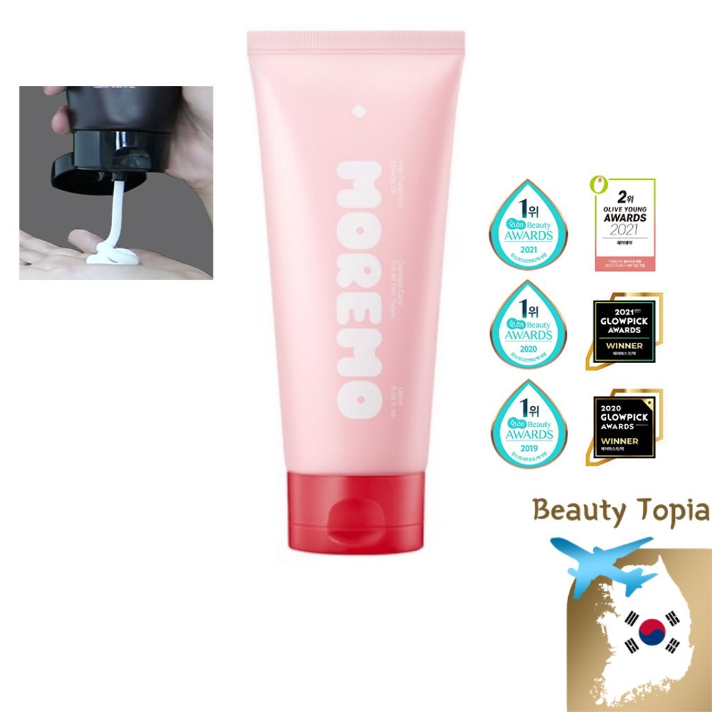 moremo Hair Treatment Miracle 2X 180ml hair mask treatment hair treatment cream 發膜 treatment ...