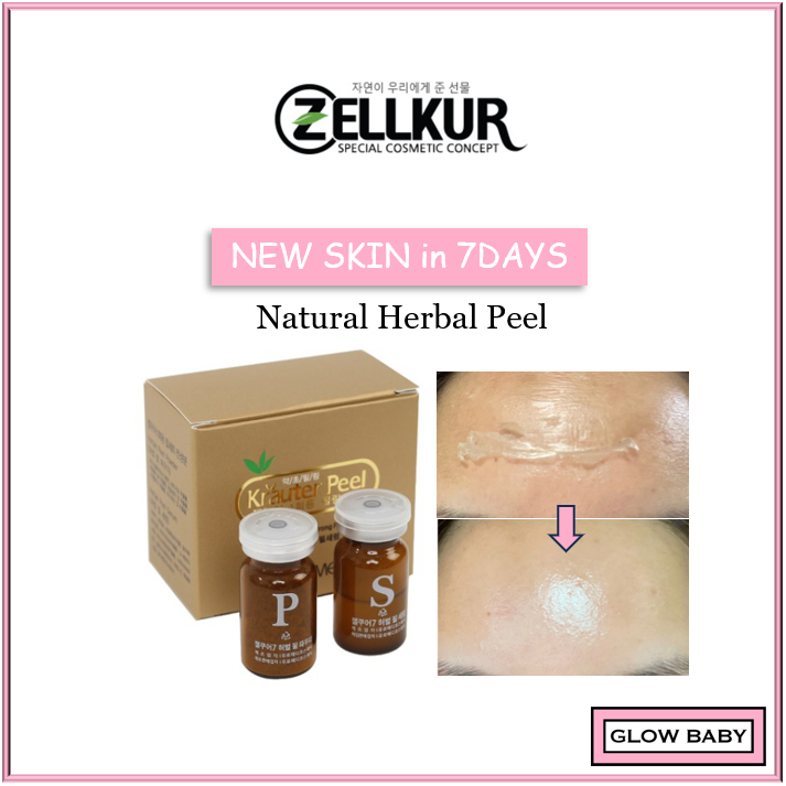 [Zellkur7] Herbal Peel Home Aesthetic Strong Peel Natural Ingredient ...