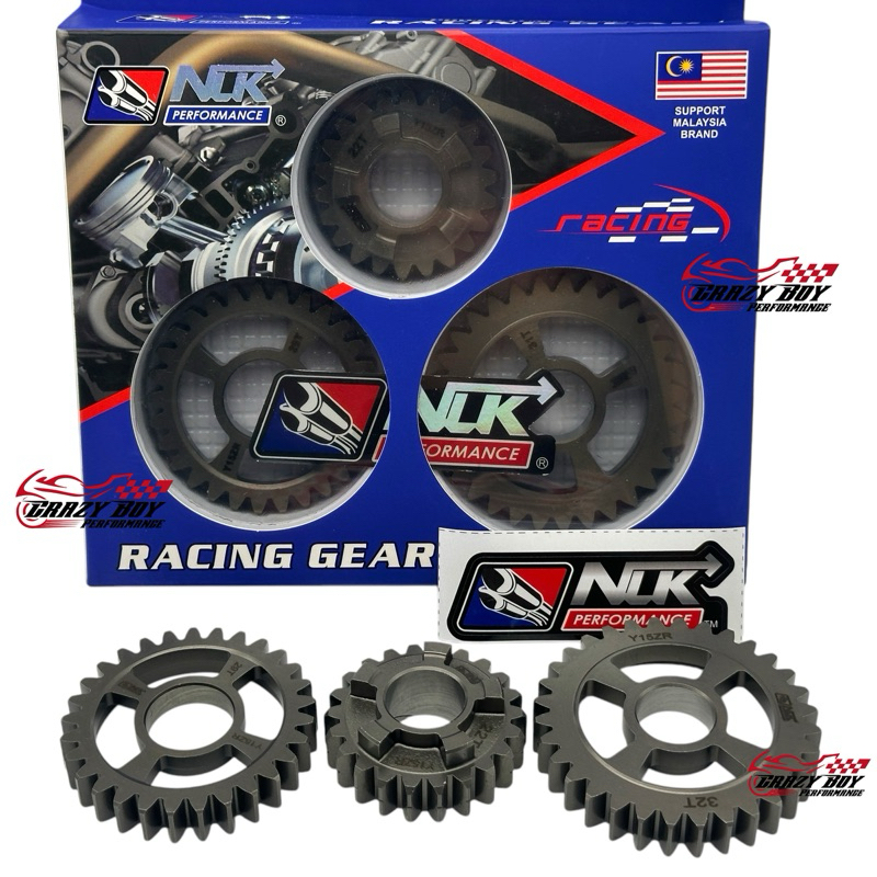 NLK PERFORMANCE RACING GEAR BOX SET Y15ZR 31/32-29-22 LC135 4S 31-29-21 LC135 5S 31-29-26 FULL ...