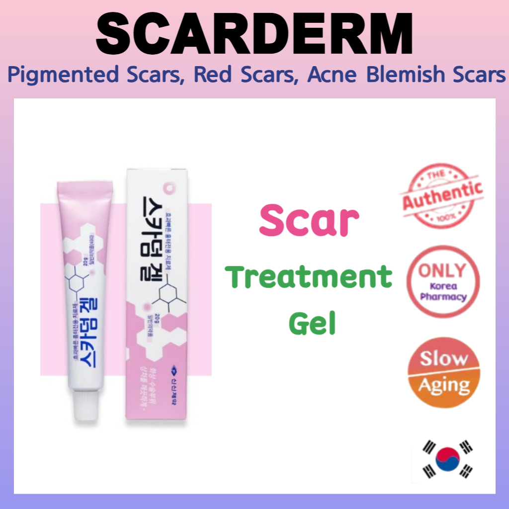 ★Korea Pharmacy★ Scarderm Gel 10g, 20g / Acne Blemish Scars, Pigmented ...