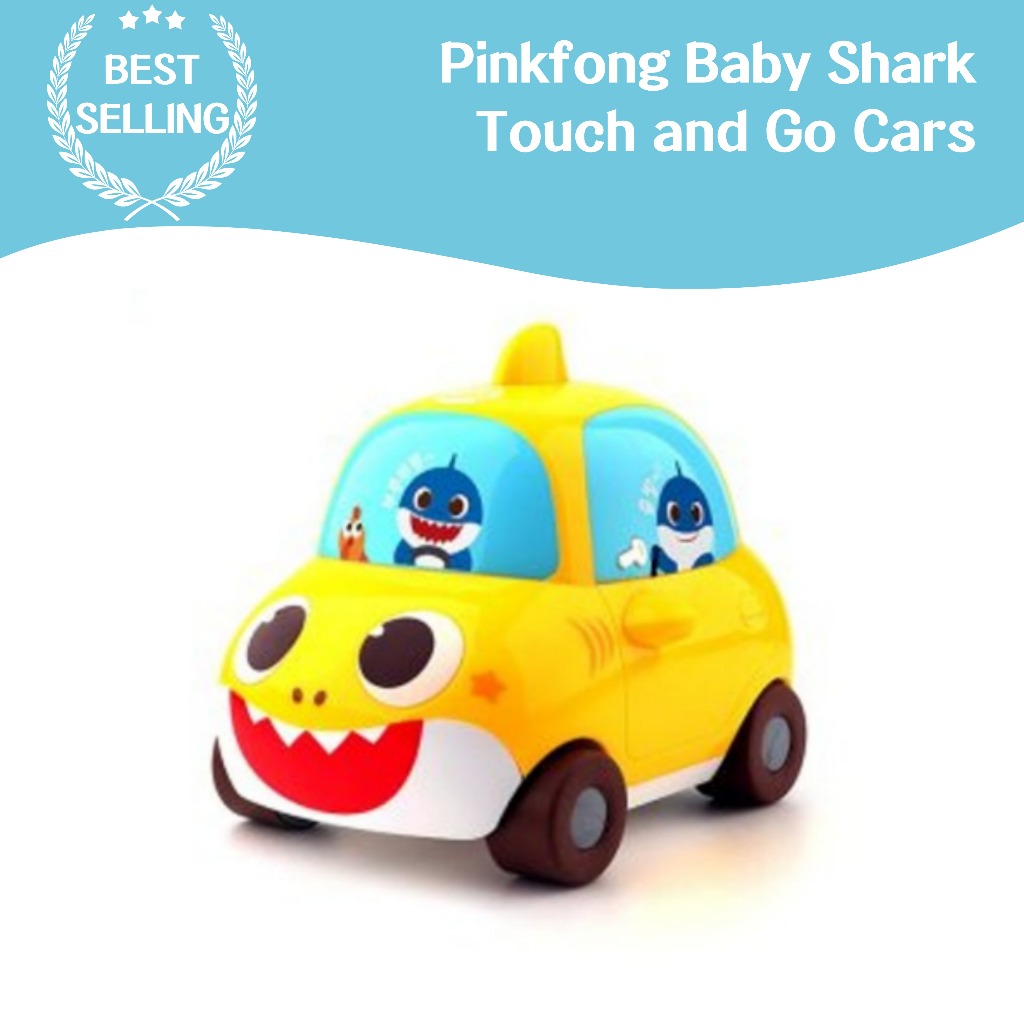 Pinkfong Baby Shark Touch and Go Pinkfong Toy Car Children's play ...