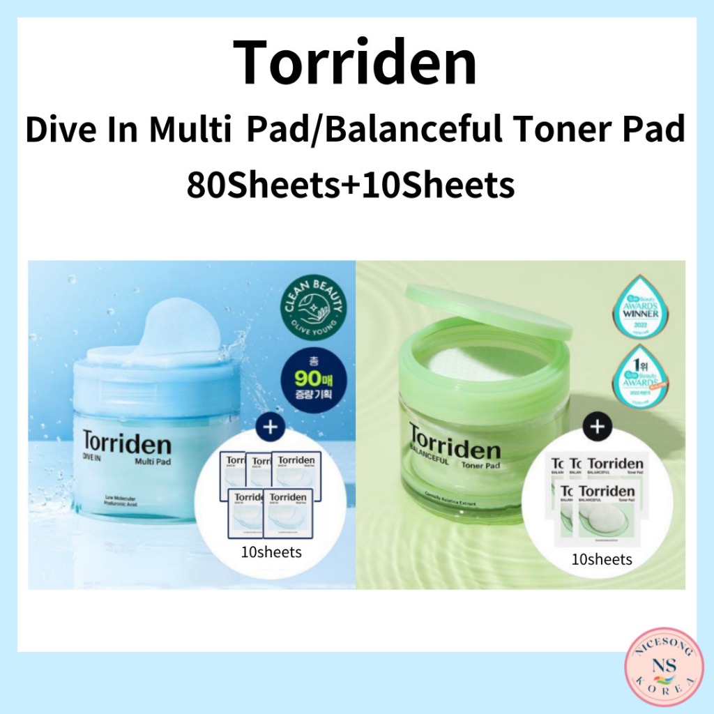 [Torriden]Torriden Dive In Multi Pad/Balanceful Toner Pad (80Sheets ...