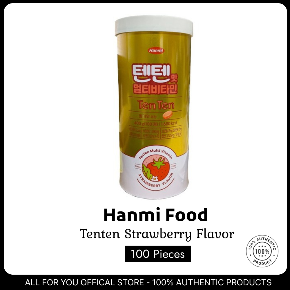 [Hanmi] Tenten Vitamin Chewable Tablet 100 Pieces for kids children ...