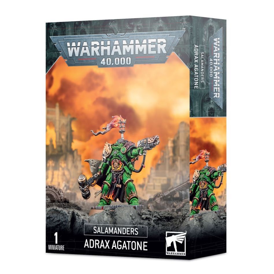 WARHAMMER 40K: SALAMANDERS ADRAX AGATONE | Shopee Malaysia