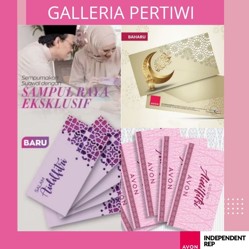AVON Sampul Duit Raya Packet (Salam Aidilfitri - Pink & Purple ...