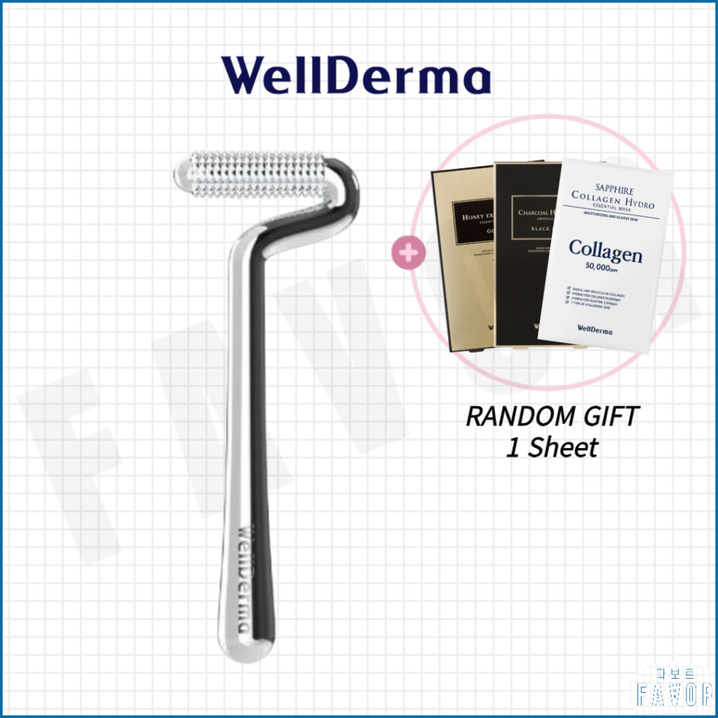 Wellderma Face Lifting Needle Shot Roller + free gift (Wellderma Mask ...