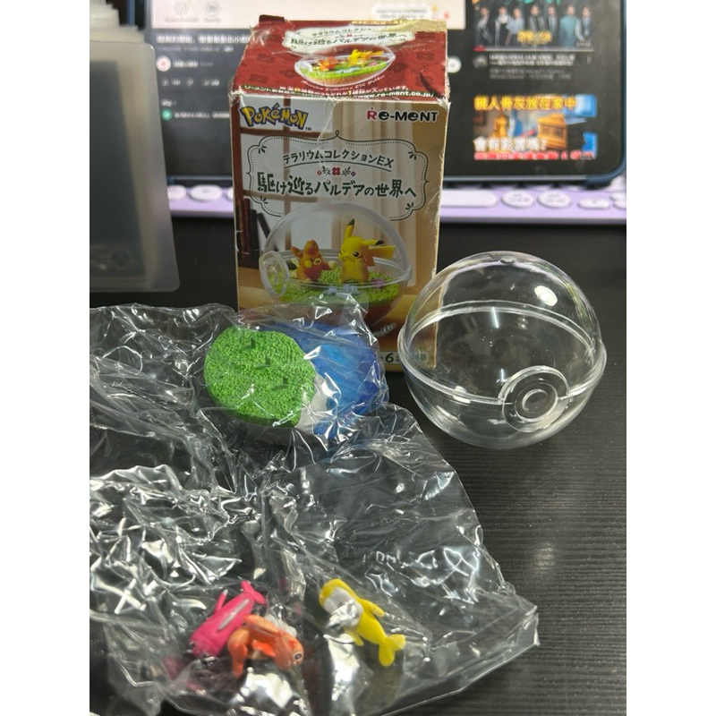 Re-Ment Pokemon Terrarium Collection EX Exploring Paldea Series [Blind Box / Full Case] 宝可梦 精灵球 ...