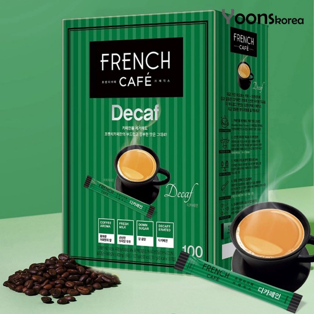 [Namyang] French Cafe Coffee Mix Decaffein / Korea Instant Coffee / 10T ...