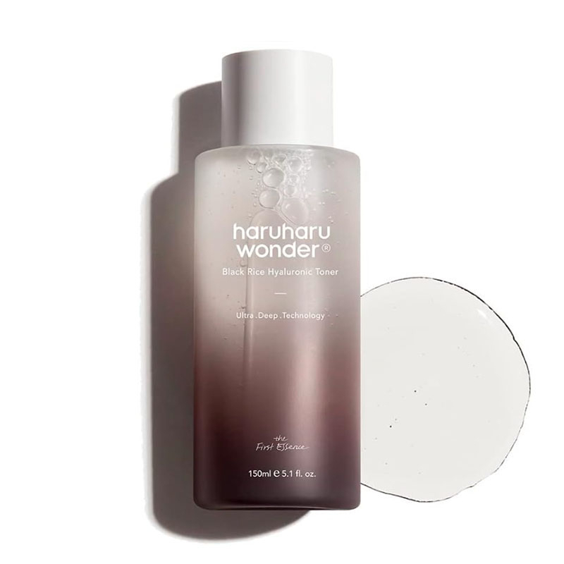 Haru Haru Wonder Black Rice Hyaluronic Toner 150ml, K-Beauty | Shopee ...