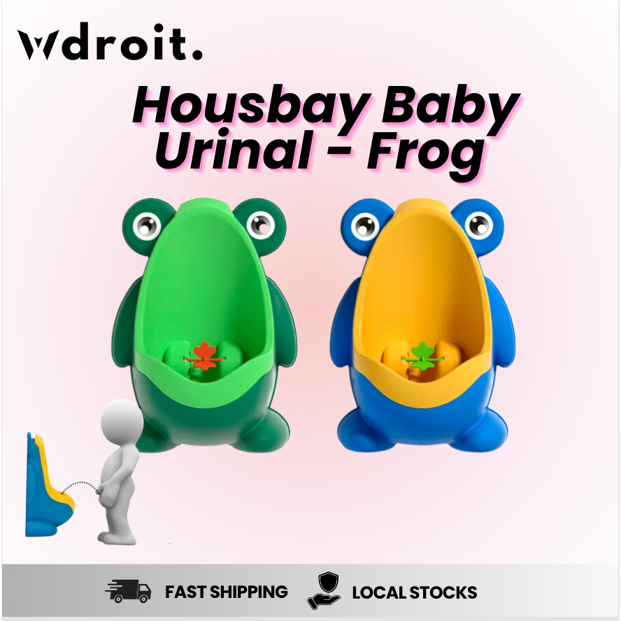Housbay Baby Urinal Toilet - Frog (Green/Blue) | Shopee Malaysia
