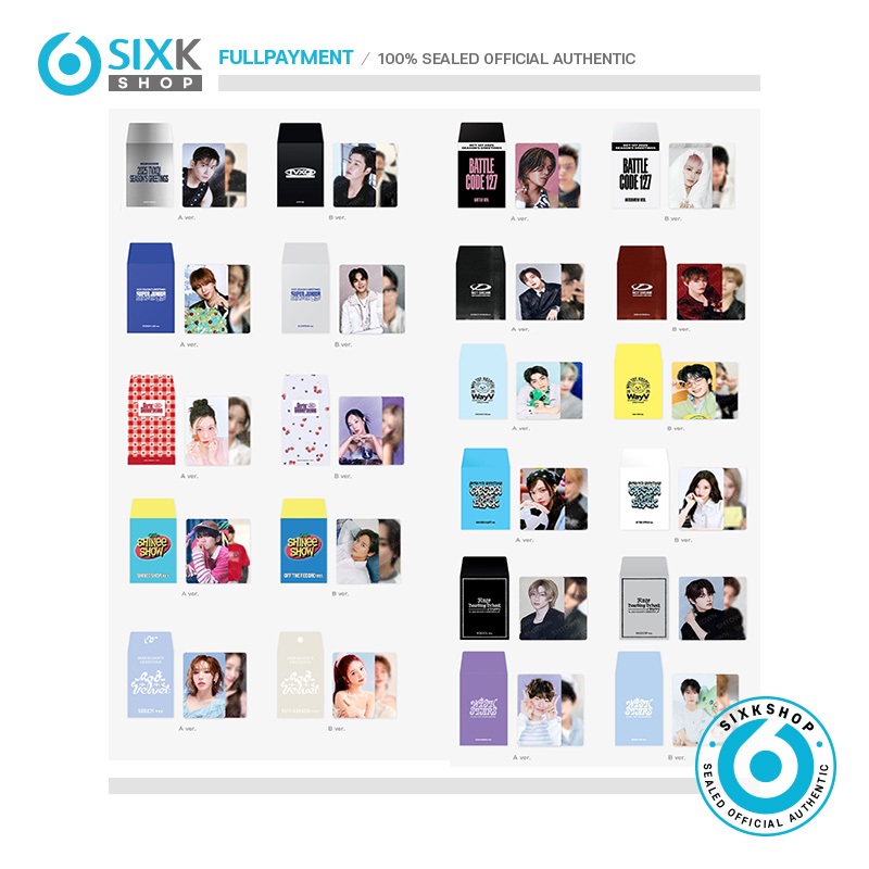 (TRADING CARD SET) 2025 SM ARTIST SEASON’S GREETINGS MD | Shopee Malaysia