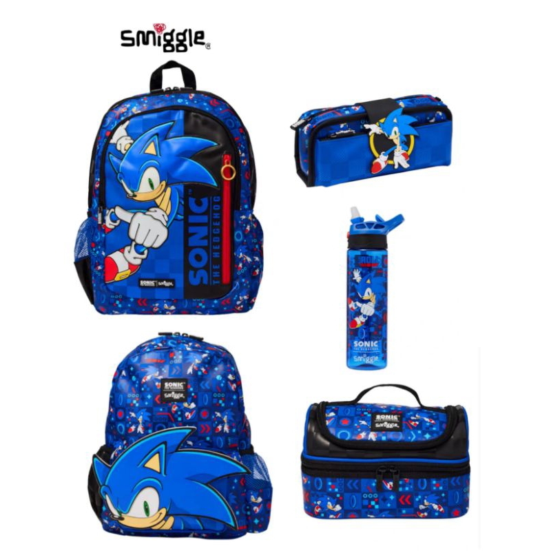 Smiggle School Bag /Smiggle Backpack--Disney Sonic | Shopee Malaysia
