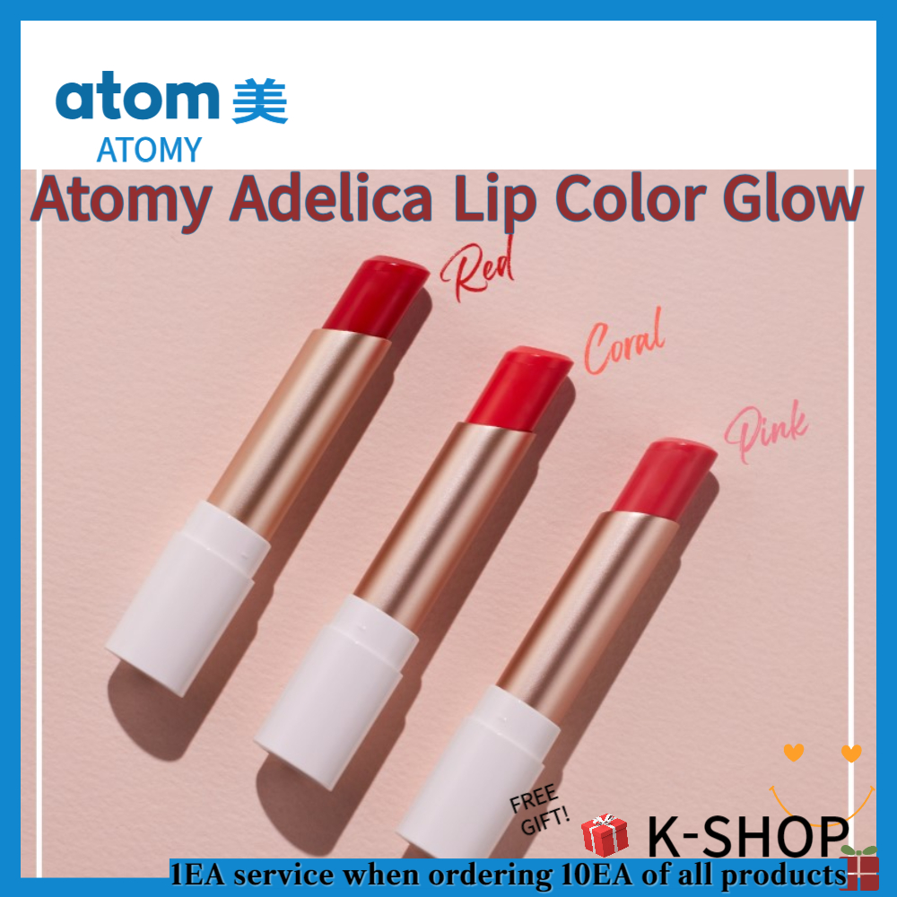 [ATOMY] Adelica Lip Color Glow 3.5g | Shopee Malaysia