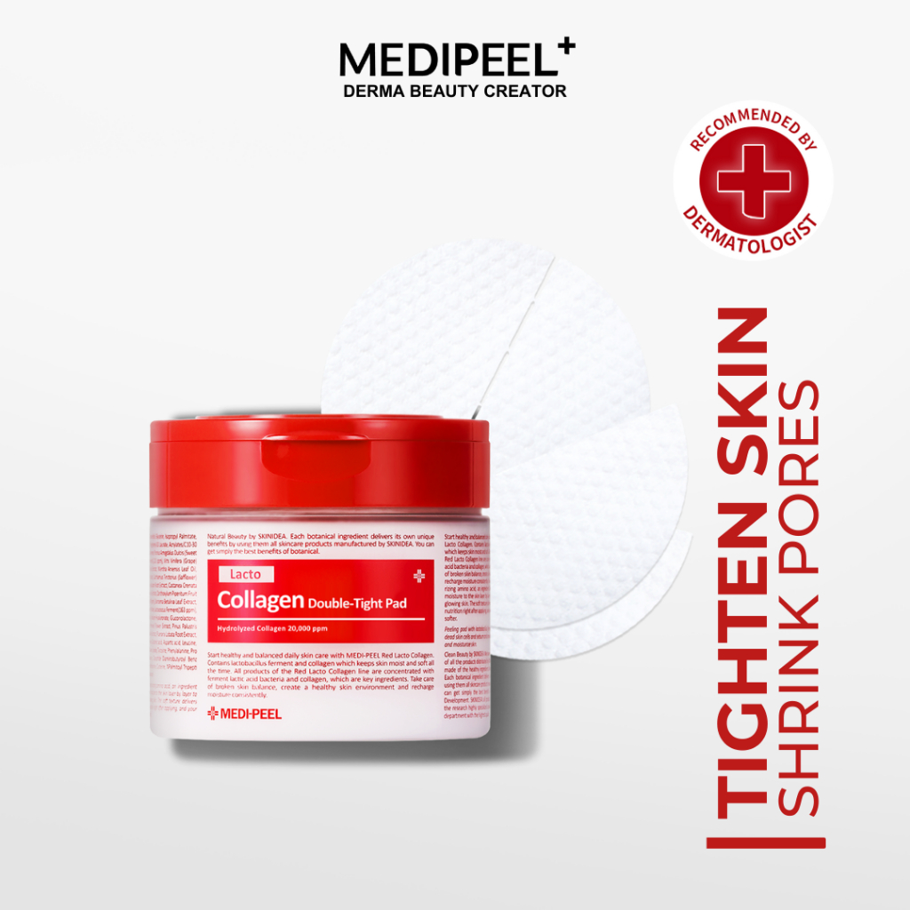 MEDI-PEEL RED LACTO COLLAGEN DOUBLE TIGHT PAD | Shopee Malaysia