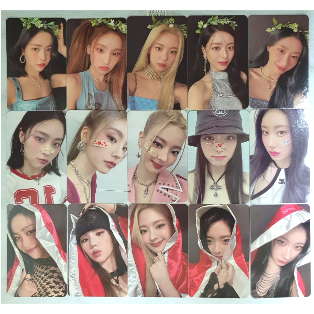 (Official) ITZY Kill My Doubt STANDARD Version Photocard | Shopee Malaysia