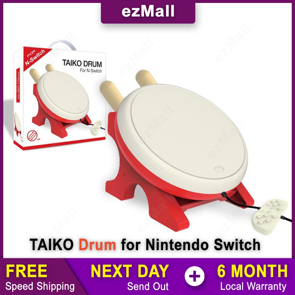 ezMall Taiko Drum Wired Controller for Taiko Drum Master for Nintendo ...