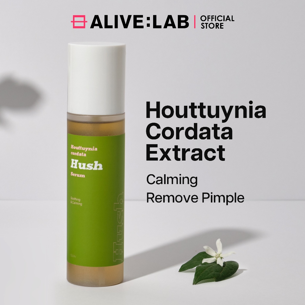 ALIVELAB Houttuynia Cordata Hush Serum, Face Serum for Acne, Hydrating Facial Serum for Acne ...