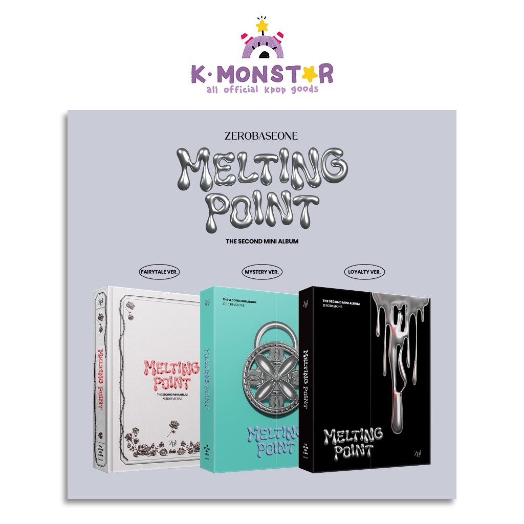 ZEROBASEONE - MELTING POINT 2ND MINI ALBUM SET | Shopee Malaysia
