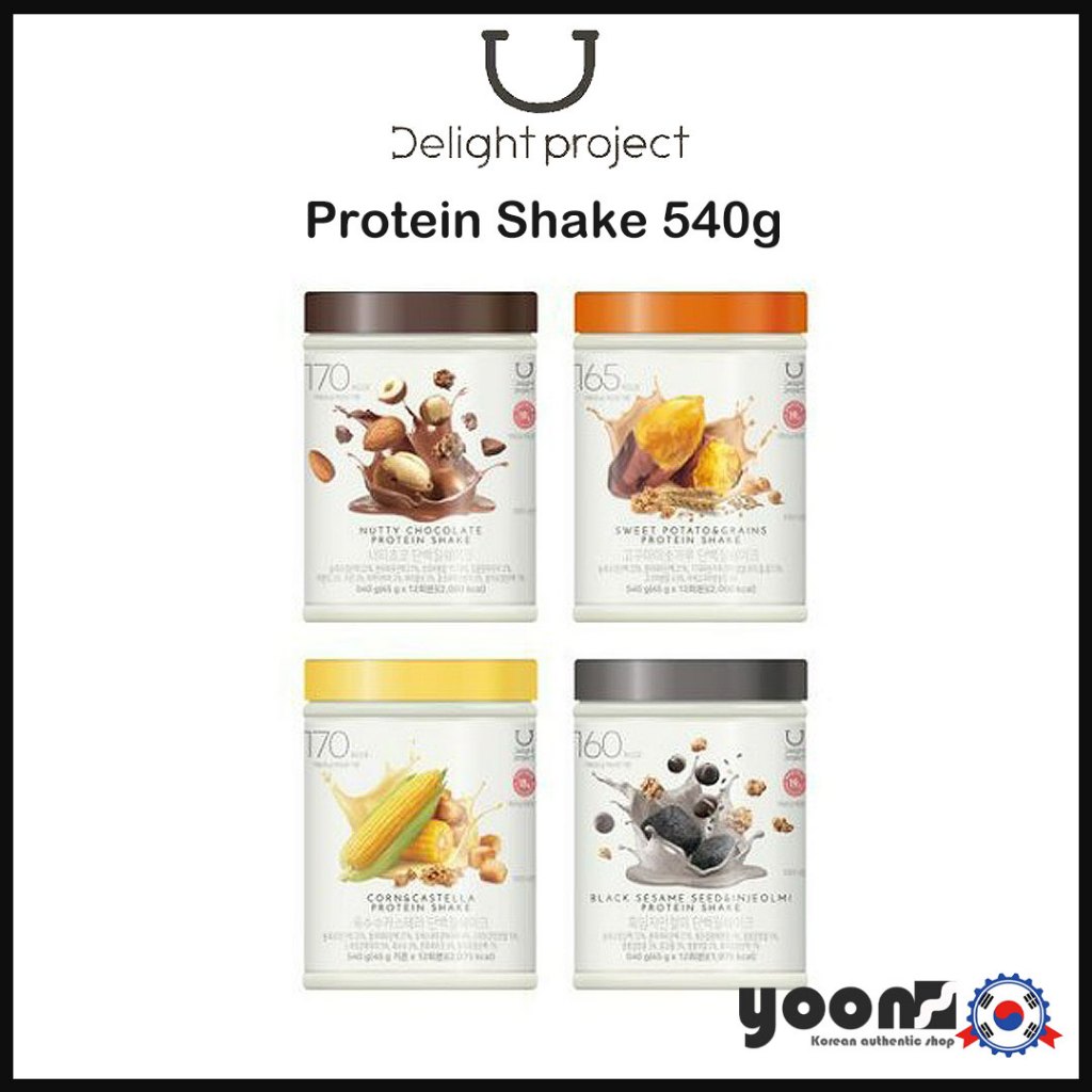 (New) Delight Project Protein Shake 540g_From Korea | Shopee Malaysia