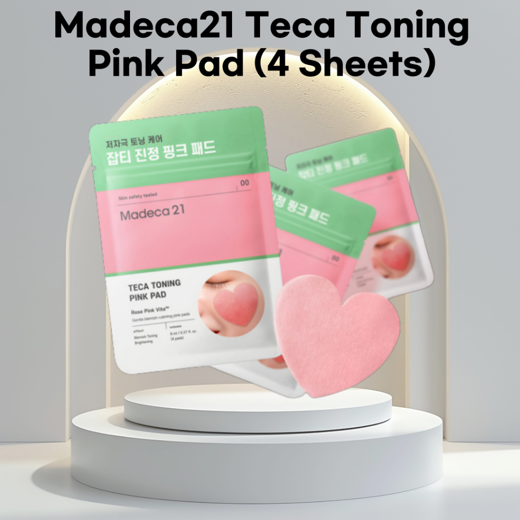 Madeca21 Teca Toning Pink Pad (4 Sheets) | Shopee Malaysia