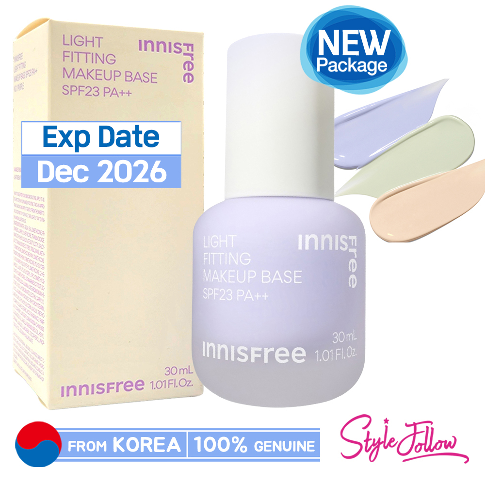 ️NEW Package ️[INNISFREE] Light Fitting Makeup Base 30mL (SPF23/PA++ ...