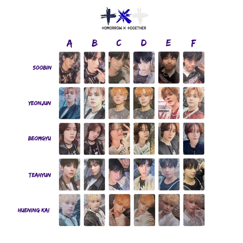 TXT FREEFALL Photobook Ver. Photocard | Shopee Malaysia