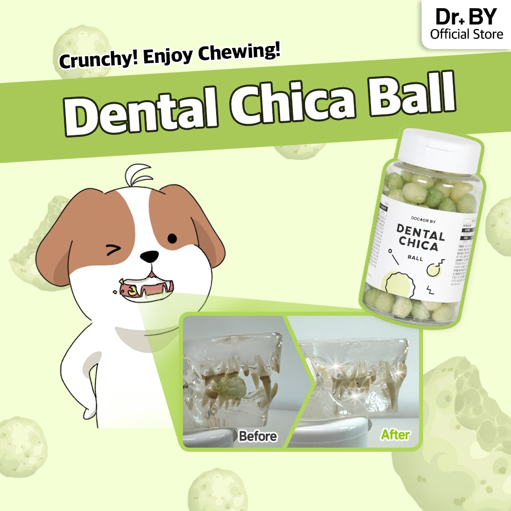 [DR.BY DENTAL CHICA BALL] bad breath Toothpaste Spirulina crispy teeth ...