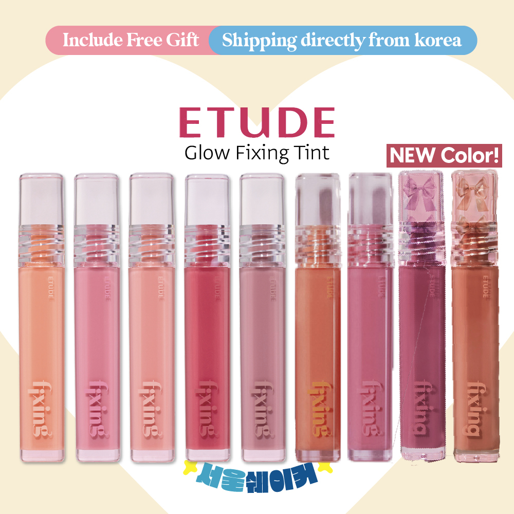 [ETUDE] New Colors! Glow Fixing Tint (9Colors!) 3.8g | Shopee Malaysia