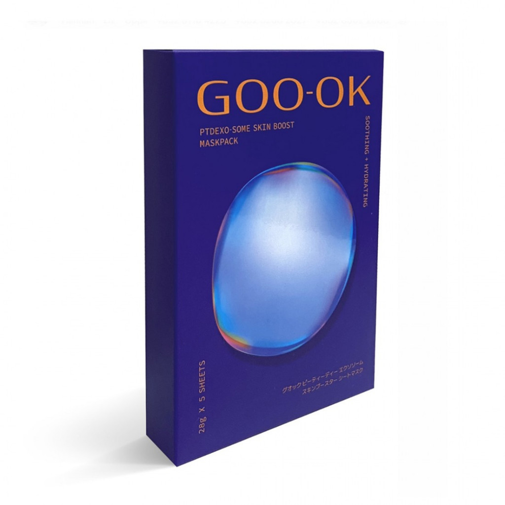 GOO OKGOO-OK PTD EXOSOME Skin Boost Mask Pack 5pcs (Made In Korea ...
