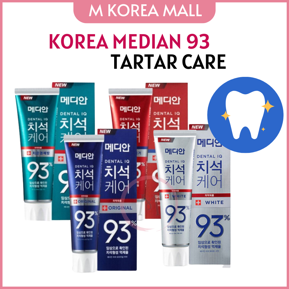 Korea Median 93 Toothpaste Tartar Care Whitening Bad Breath Care ...
