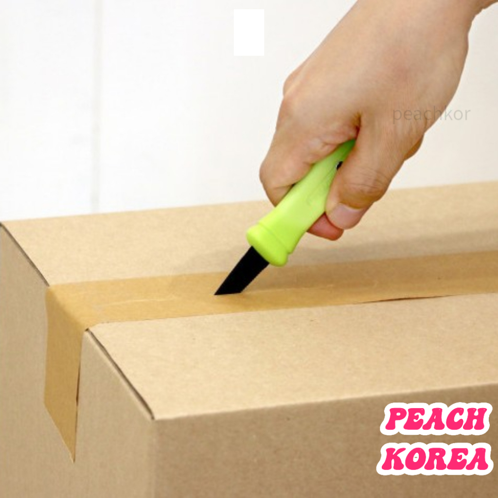 🇰🇷 Peace Korea - unboxing cutter knife magnet parcel box opener mini ...
