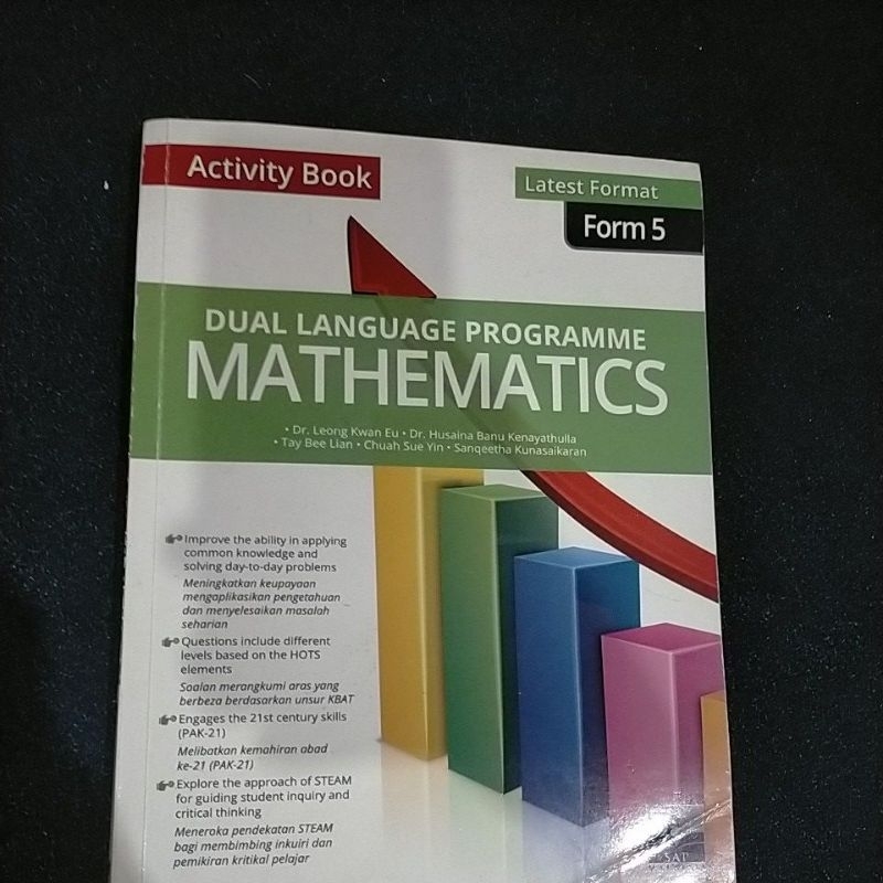 Mathematics/Matematik Form 5 Dwibahasa | Shopee Malaysia