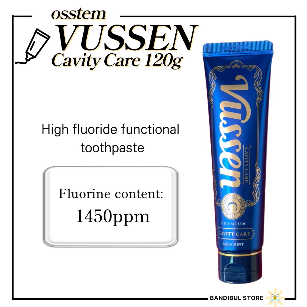 [Vussen] C Cavity Care Toothpaste Aquamint Flavor 120g | Shopee Malaysia
