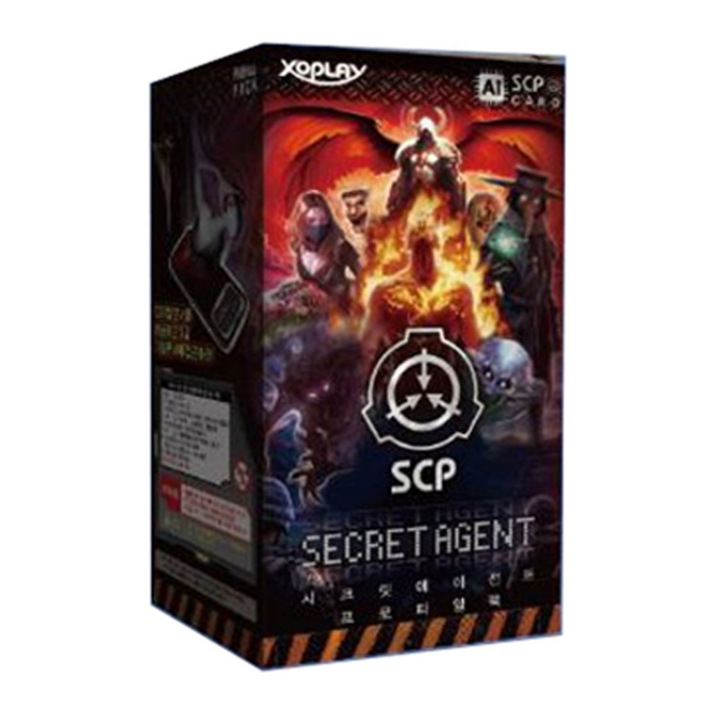 SCP AI Card Secret Agent Profile Pack 20 Packs 1 Box/Korean Version ...